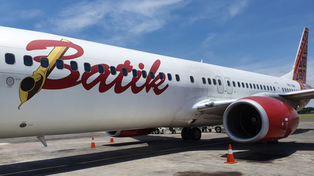 Batik Air is certified as a 3-Star Airline | Skytrax