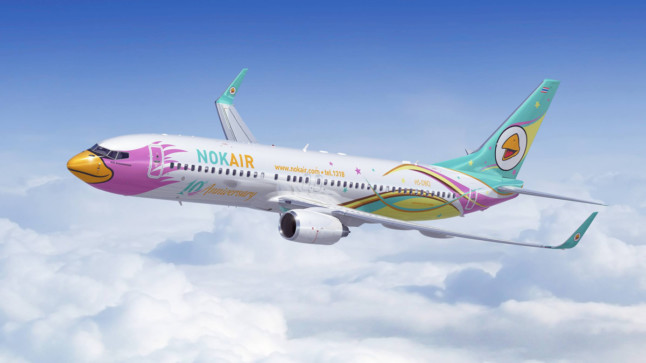 Nok Air is certified as a 3-Star Low-Cost Airline | Skytrax