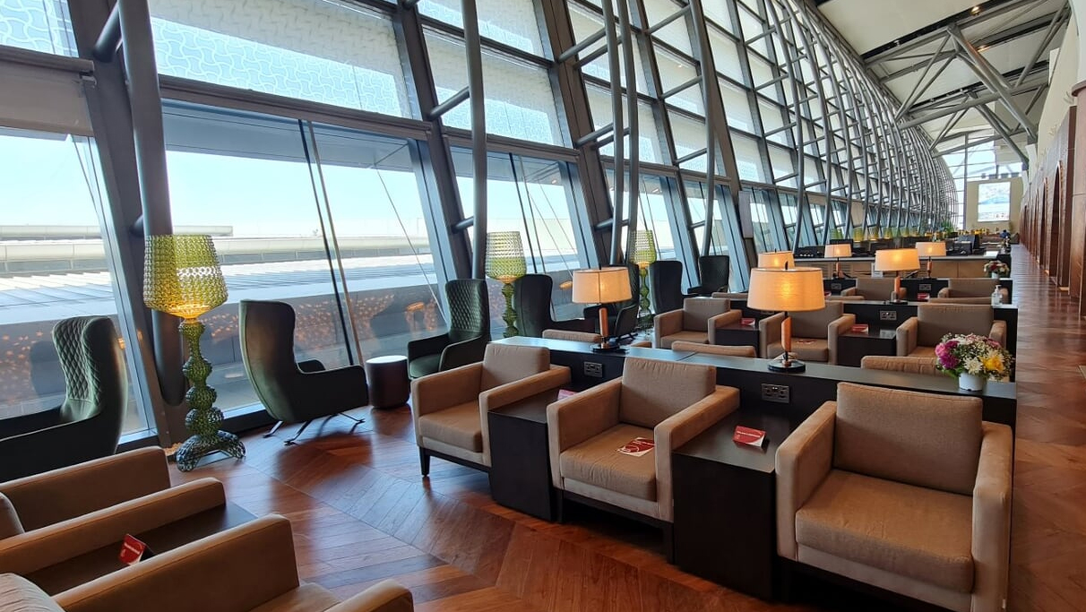 Primeclass 5-Star Lounge at Muscat International Airport