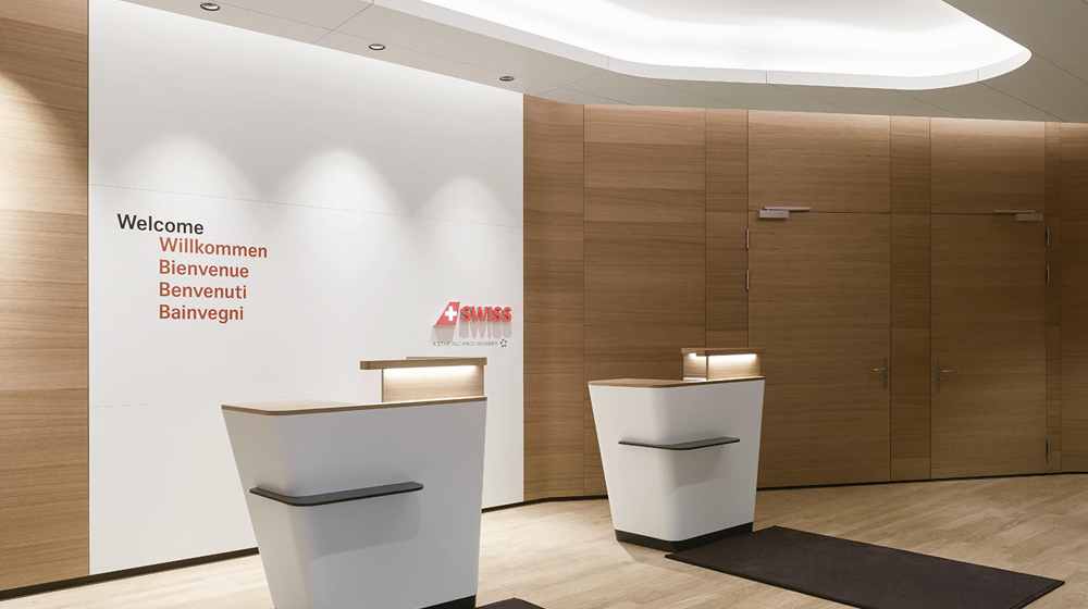 SWISS First Class 5-Star Lounge at Terminal A Zurich Airport