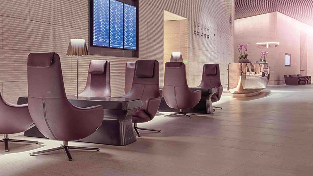 Qatar Airways 5-Star Lounges at Hamad International Airport
