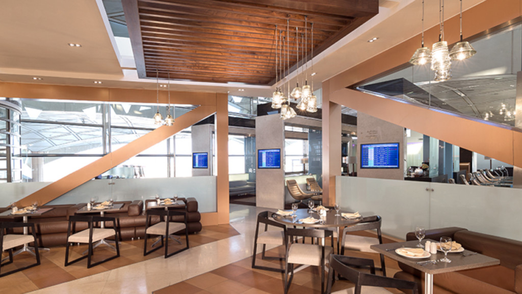 Saudia Al-Fursan Business Class Lounge at Riyadh Airport
