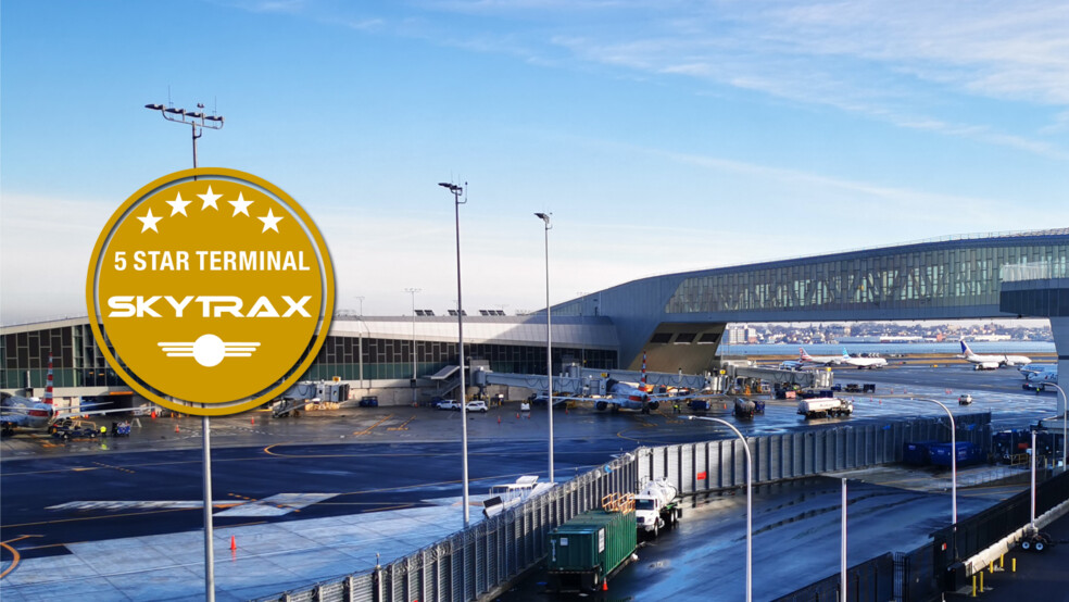 Terminal B LaGuardia awarded the 5-Star Airport Terminal Rating