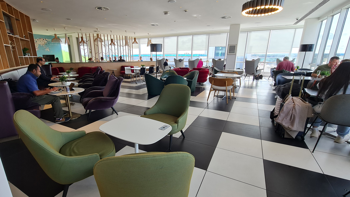 Plaza Premium 4-Star Lounge at North Terminal Gatwick Airport