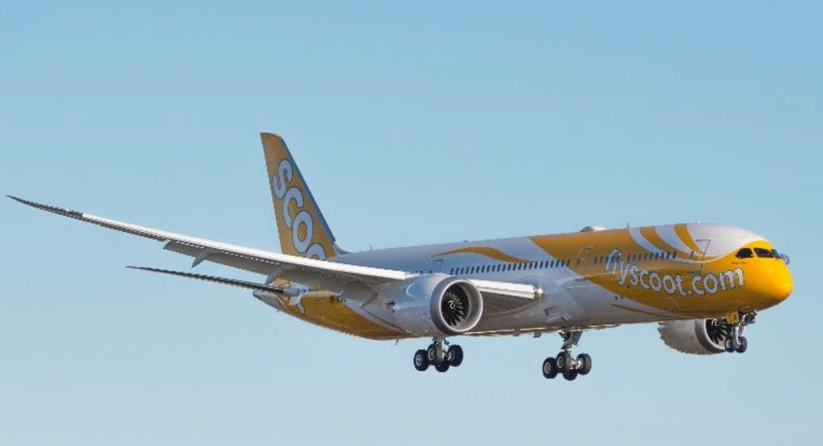 Scoot is certified as a 4-Star Low Cost Airline
