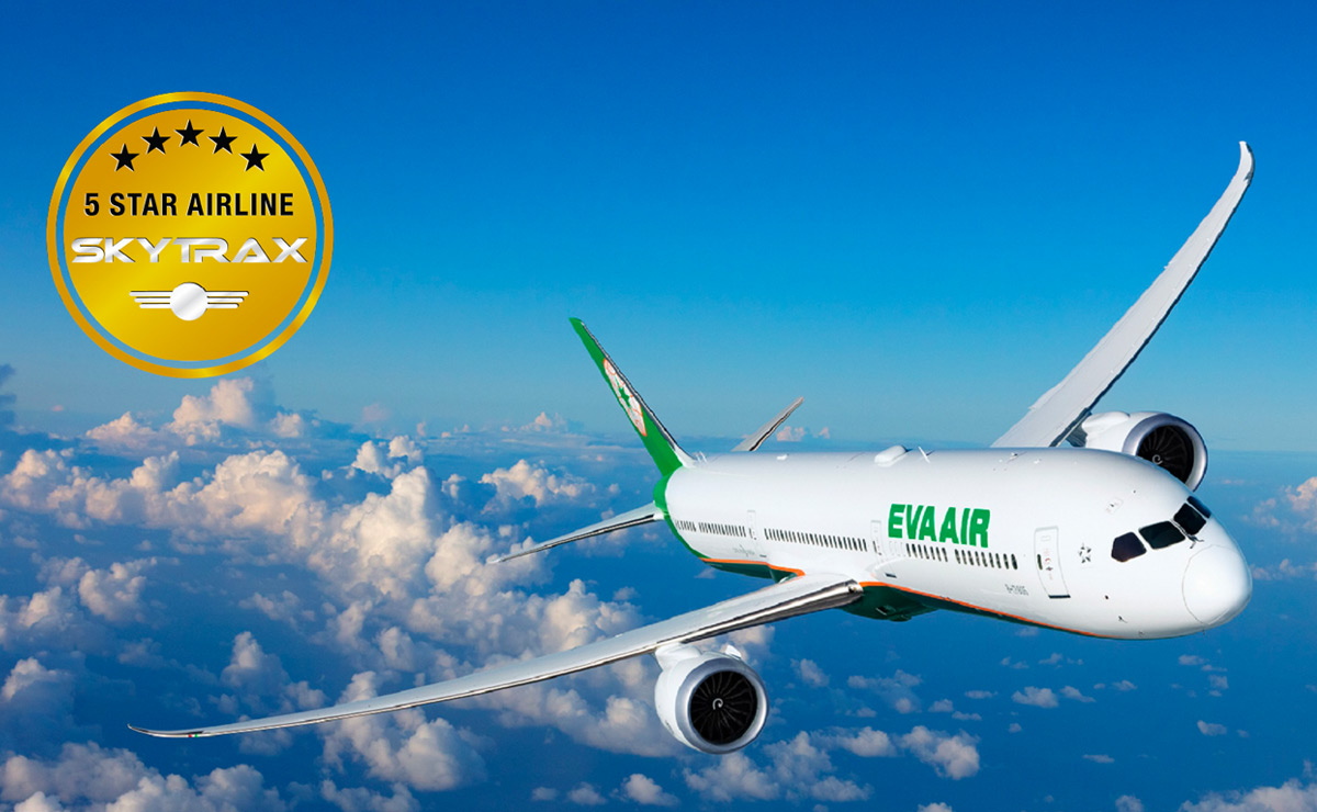 EVA Air awarded 5-Star Airline Rating for eleventh consecutive year